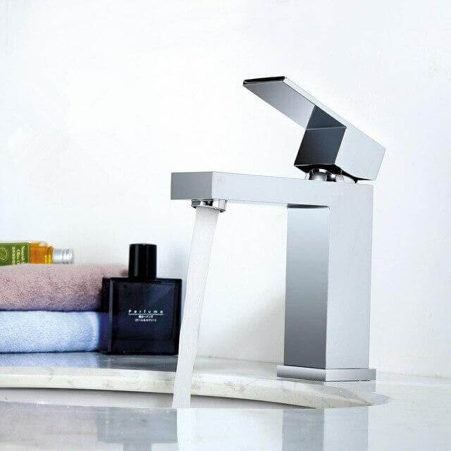 Bathroom Small Basin Tap Mixer 100% Solid Brass Newest Luxury Design ...