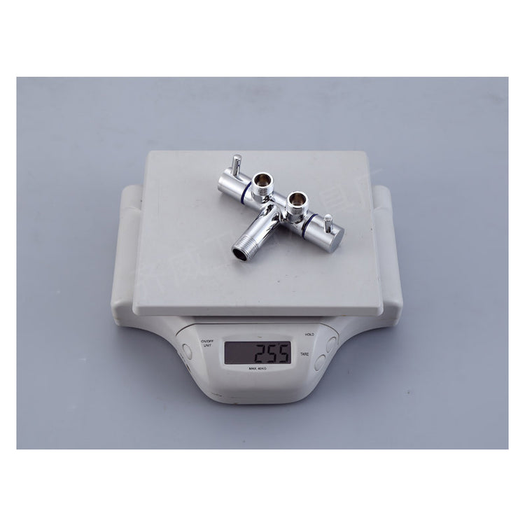 Versatile Bathroom Faucet Valve - Dual Control for Shower & Sink