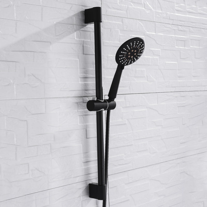 Stylish Matte Black Shower Riser: Adjustable, Durable, Easy Install